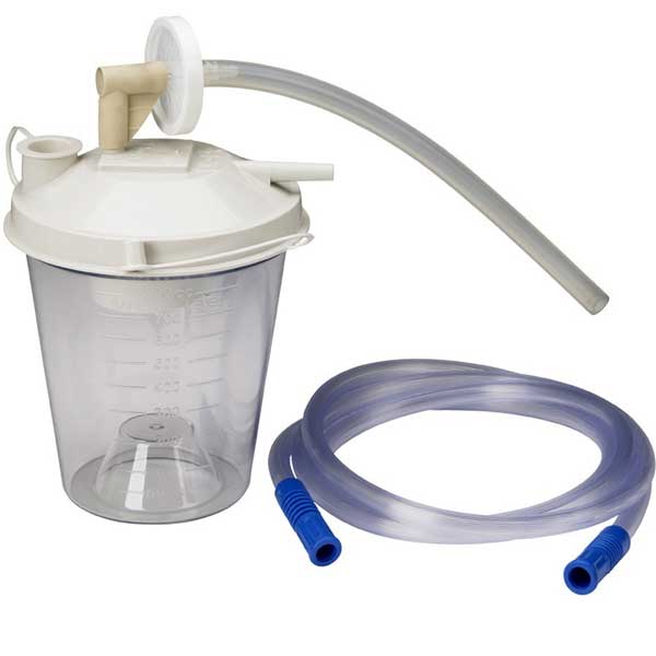Drive Medical Universal Suction Tubing/Filter Kit with Canister ...