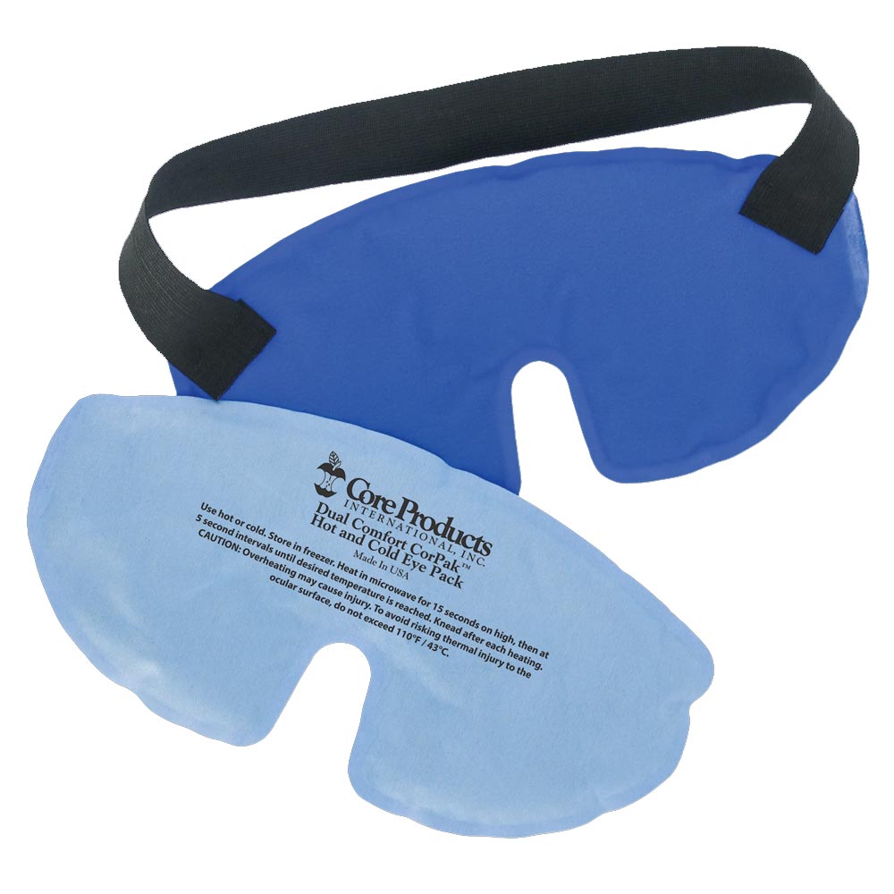 Core Products Dual Comfort CorPak Eye Mask Compress Hot or Cold | Pro ...