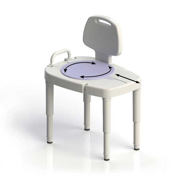 Maddak Sliding-Rotating Transfer Bench | Pro Therapy Supplies