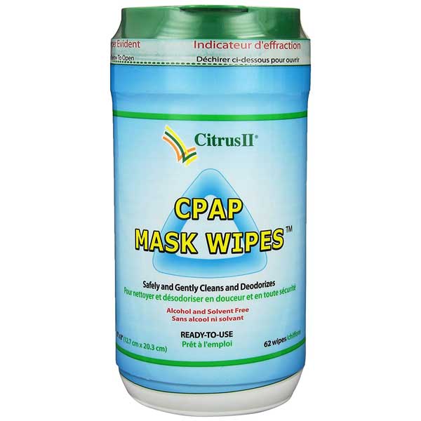 Citrus II Cpap Mask Wipes Qty: 62 Wipes | Pro Therapy Supplies