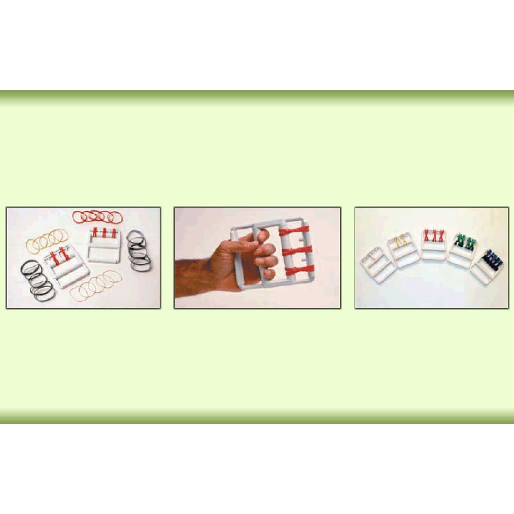 Cando Color-Coded Rubber-Band Hand Exerciser | Pro Therapy Supplies