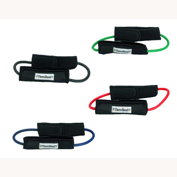 Thera-Band - Resistance Tubing Loops with Padded Cuffs | Pro Therapy ...