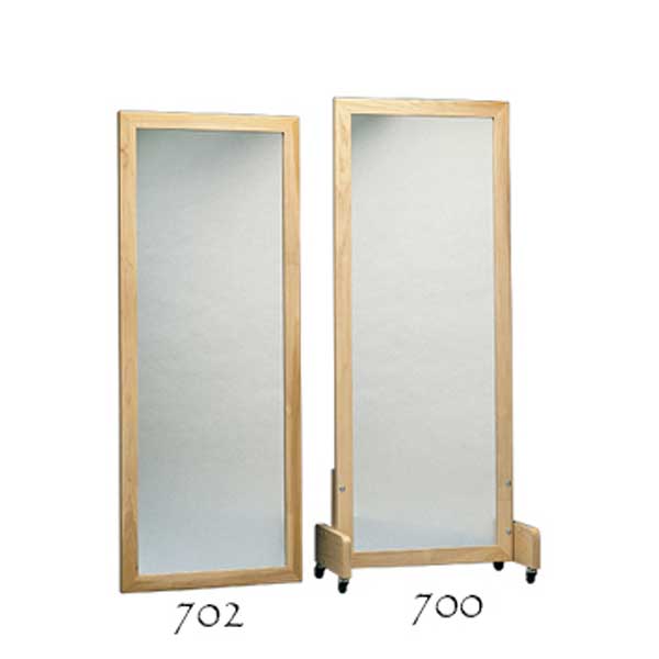 Bailey - Posture Mirror with Floor Stand and Casters | Pro Therapy Supplies