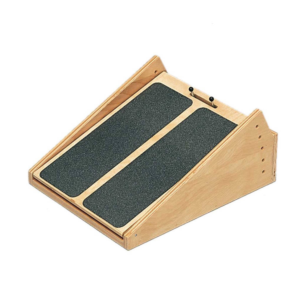 Cando Adjust Wooden Incline Board 14x18 Surface | Pro Therapy Supplies